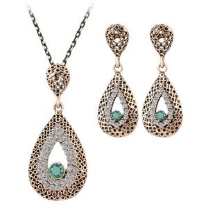 Jewelry | Vintage Crystal Water Drop Jewelry Set | Poshmark